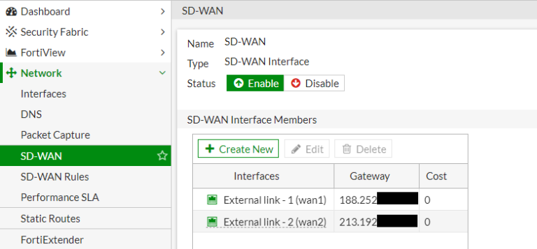 Configuring SD-WAN on the FortiGate device in 10 minutes - Aspire ...