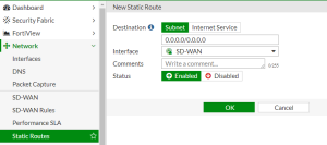 Configuring SD-WAN on the FortiGate device in 10 minutes - Aspire ...